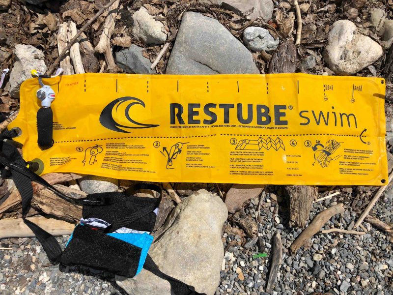 Restube Swim - Test 4 Outside